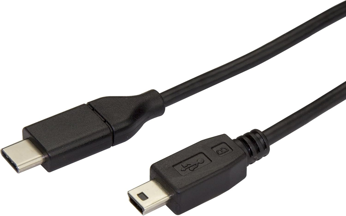 USB-C to Mini USB Cable 1M, Type-C (Male) to Mini USB (Male) — Epsilon PC