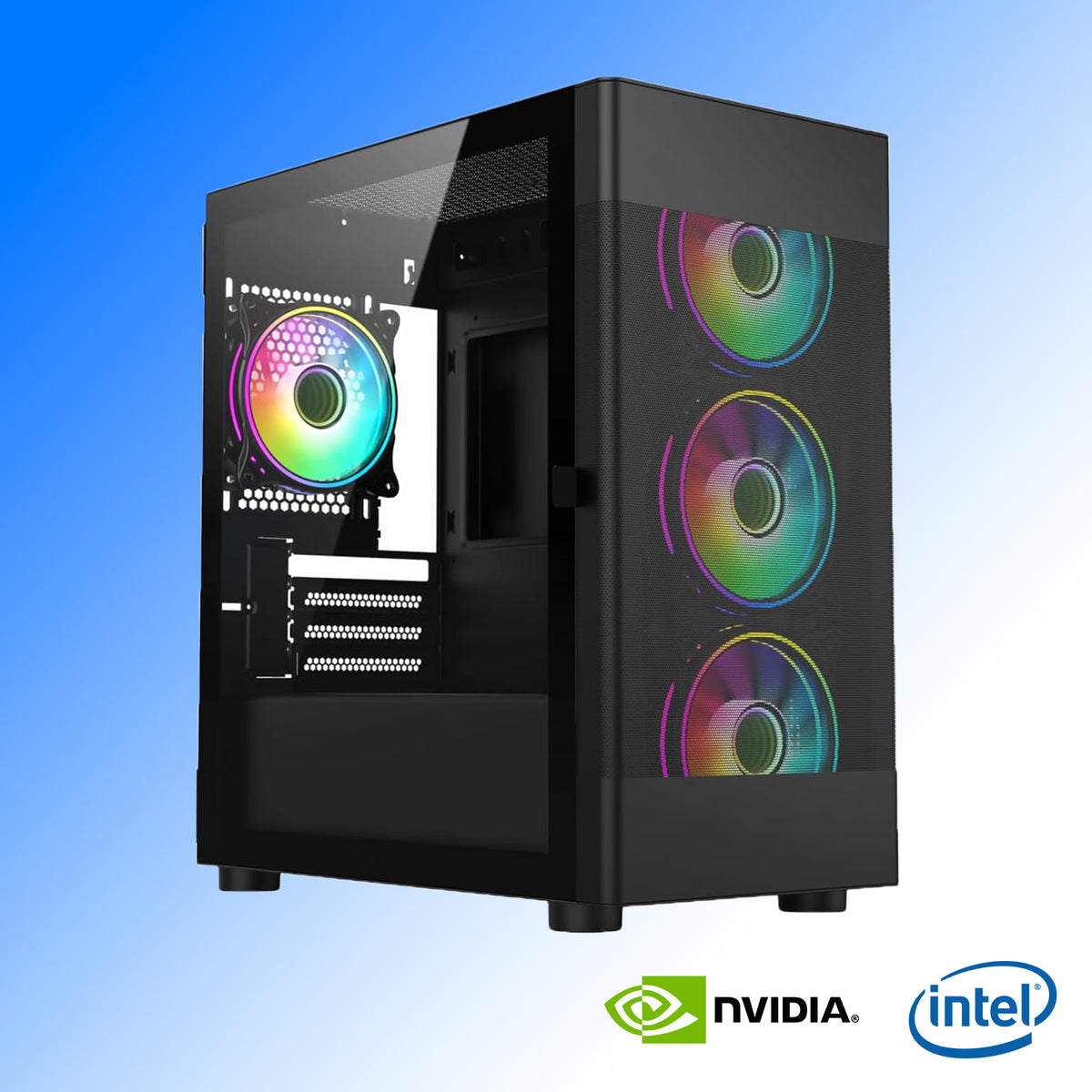 Warlord Zephyr Black | Affordable Gaming Computer | i7 12700KF CPU ...