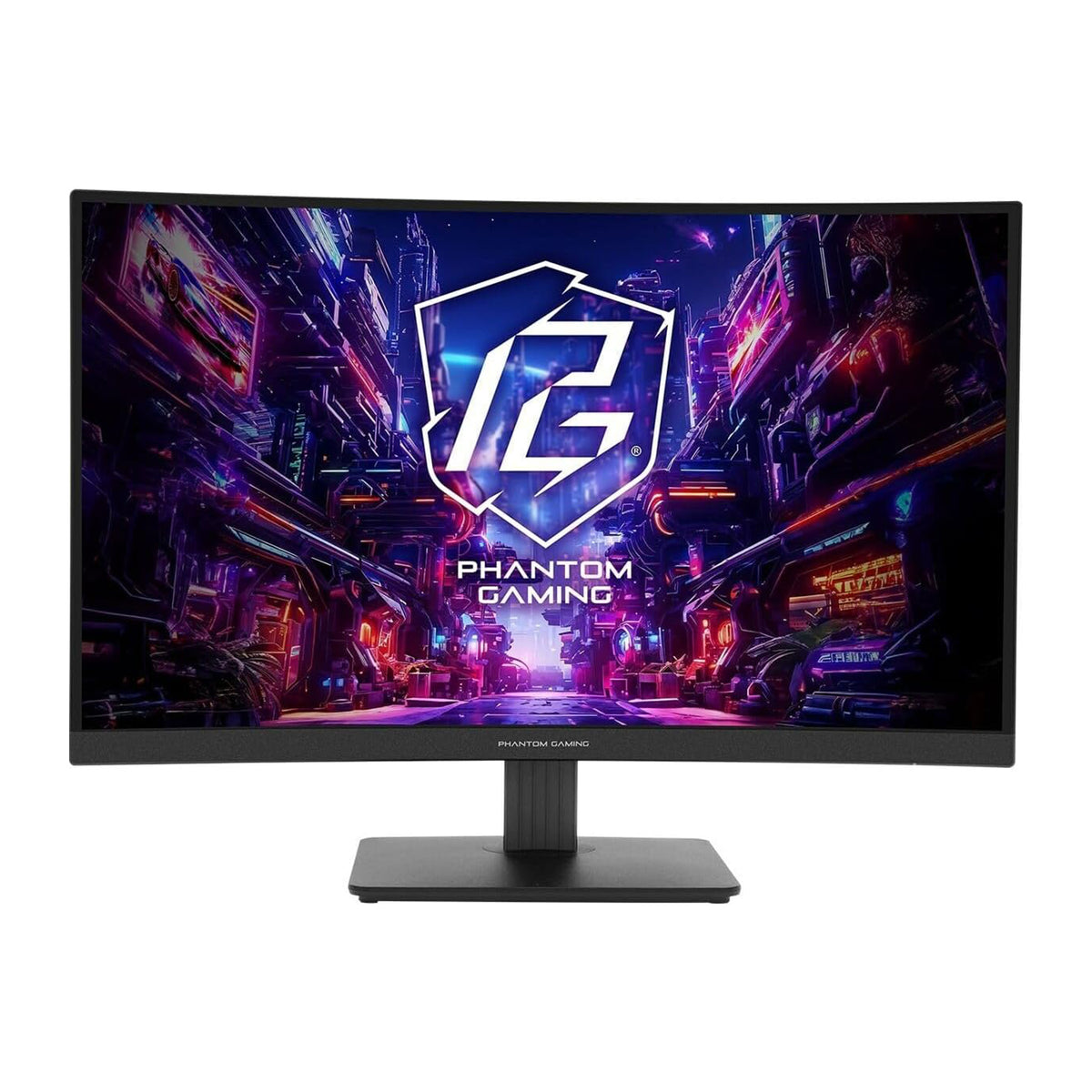 Asrock 27" QHD Curved Gaming Monitor, 2560 x 1440, 1ms, 180Hz, FreeSyn ...