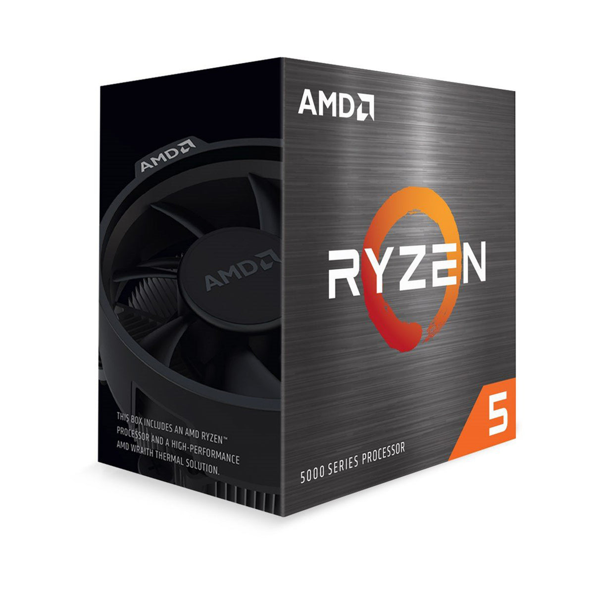 AMD Ryzen 5 5600 CPU, AM4, 3.5GHz (4.4 Turbo), 6-Core, 35MB Cache, 5th ...