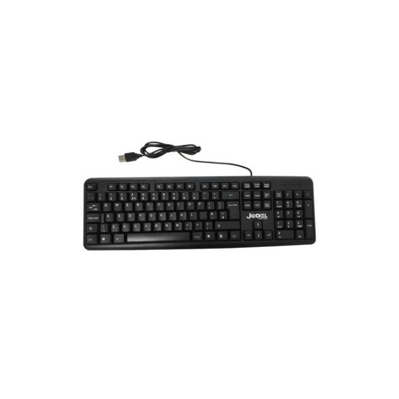 Jedel K11 Wired Keyboard, USB, Low Profile, Spill Resistant, Quiet Key ...