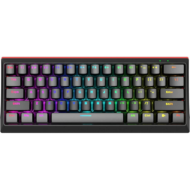 Marvo KG962 Mechanical Gaming Keyboard, 60 Percent Compact Format, Rai ...