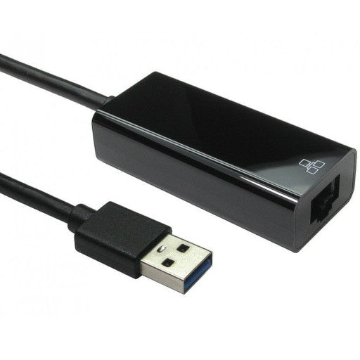 USB 3.0 to Gigabit RJ45 Ethernet Network Adapter, Black — Epsilon PC